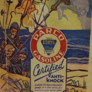 Accents | Parco Gas Advertising Wall Hanging Vintage Petroleum ...